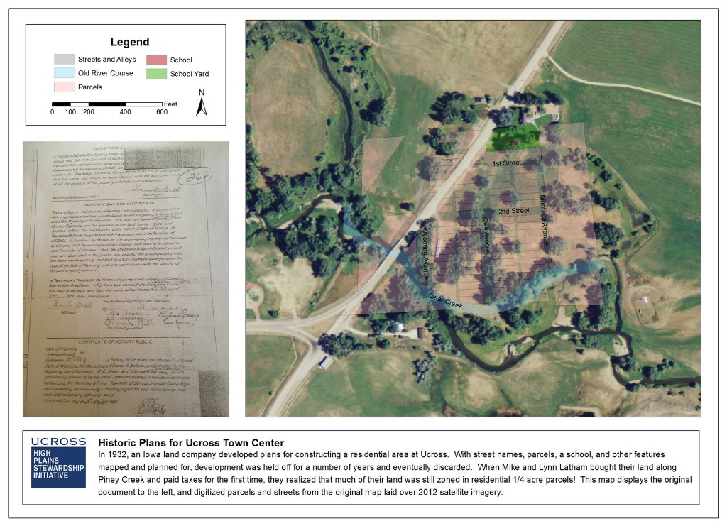 Ucross historical map – Ucross High Plains Stewardship Initiative @Yale ...